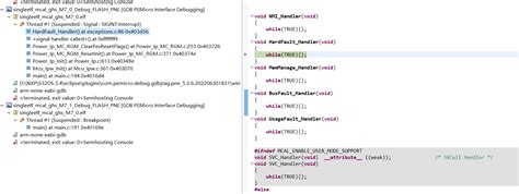 Solved Hardfaulthandler At Exceptionsc Using Greenhills Compiler