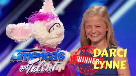Best Of Darci Lynne The Winner Americas Got Talent Audition Quarter