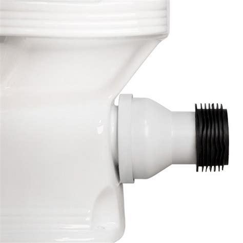 Rear Outlet Toilet P Trap Connector White Signature Hardware