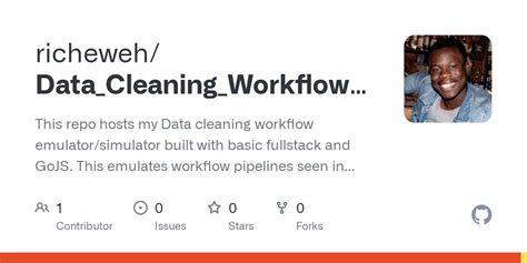 Github Richewehdatacleaningworkflowemulator This Repo Hosts My Data Cleaning Workflow