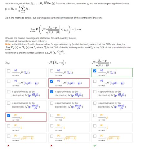 Solved As In Lecture Recall That R1rn∼iidberp For Some