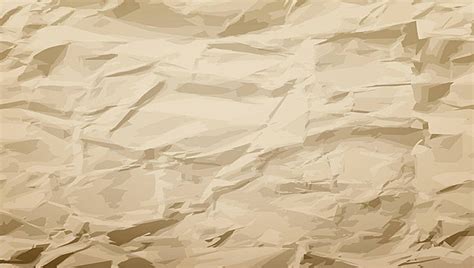 2d Crumpled Brown Paper Texture Seamless Pattern Weathered Surface Parchment Vector Weathered