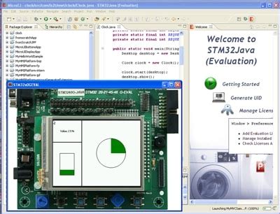 STM3220G JAVA STM32 F2 Series Java Evaluation Kit STMicroelectronics