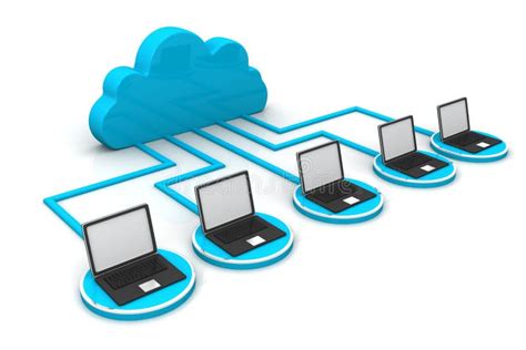 Cloud Computing Concept Stock Illustration Illustration Of Cloud