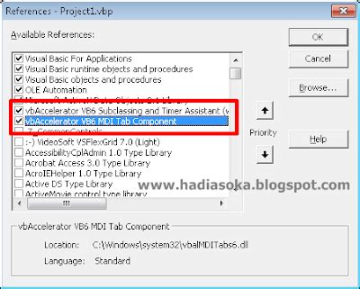 Komponen MDI Tab Membuat Menu Tab Programing Software Ebook Tutorial