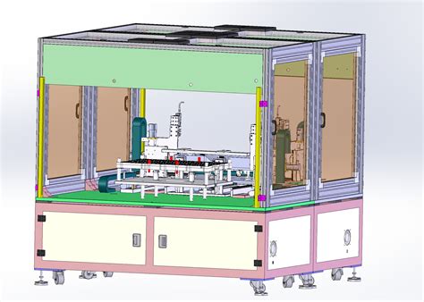 Ccd Detection Assembly Machine 3d Turbosquid 1704107