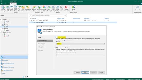 Restore On Premise Virtual Machines To Microsoft Azure By Using Veeam Backup And Replication
