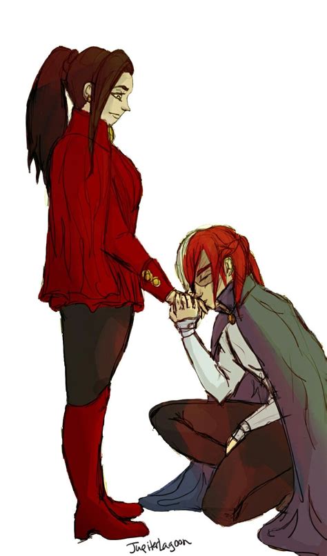 Shouto And Momo Band Kiss Myhero Academia