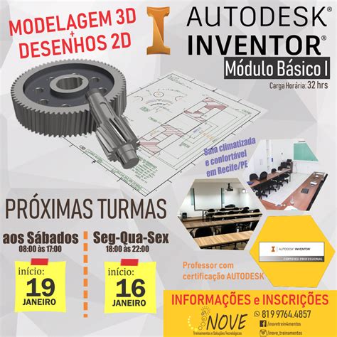 Inove Treinamentos E Soluções Tecnológicas 🔩 Autodesk Inventor Inove Treinamentos E Soluções Tecnológicas 🔩 Autodesk Inventor