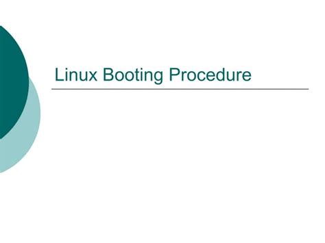 Linux Boot Process Explained Pdf