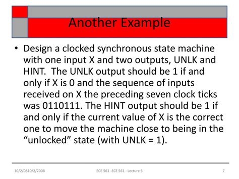 PPT State Machine Implementation Examples In ECE PowerPoint Presentation ID