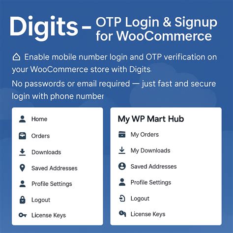 Digits Otp Login And Signup For Woocommerce Wpmart Premium