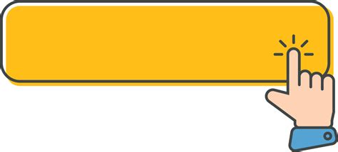 click cursor icon with click here button 21971536 png