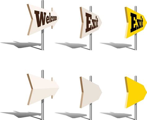 Arrow Pointers Illustration 52578501 Vector Art At Vecteezy