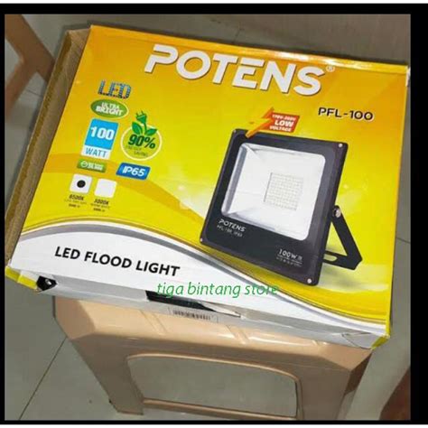 Jual Lampu Sorot Tipis Led Potens W Outdoor Tembak W Watt Ip Floodlight Flood