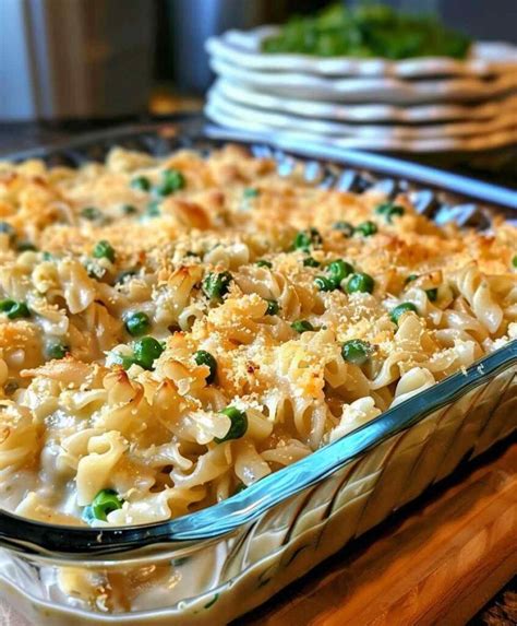 Old Fashioned Tuna Noodle Casserole Quick Homemade Recipes