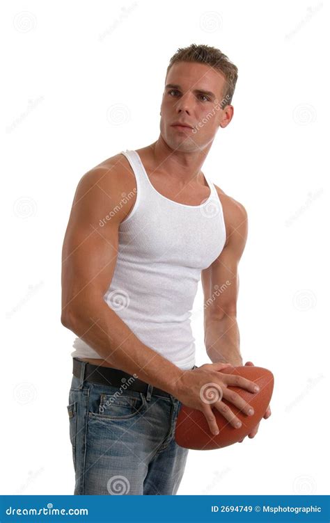 Long Pass Stock Image Image Of Pectorals Isolated Pecs 2694749