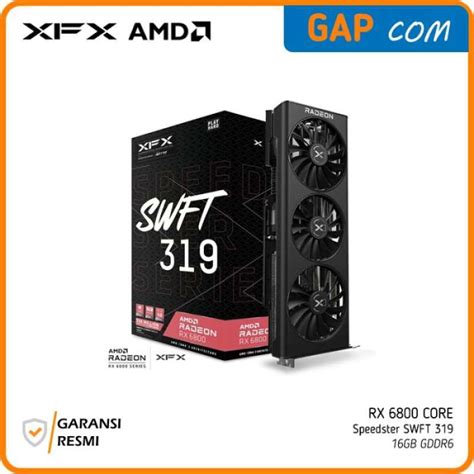 Promo Vga Xfx Speedster Swft 319 Radeon Rx 6800 Xt Core Gaming 16gb Gddr6 Diskon 23 Di Seller