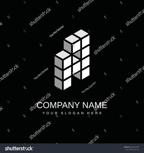 Logo Cube Box Vector Shape Letter Stock Vector Royalty Free 2030663879 Shutterstock