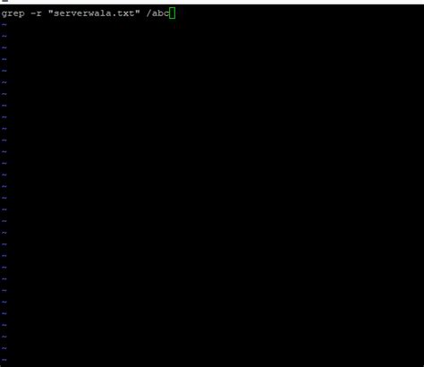 How To Find A Word In Vim Or Vi Text Editor Serverwala