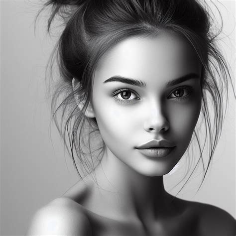Premium Photo Beautiful Girl Portrait