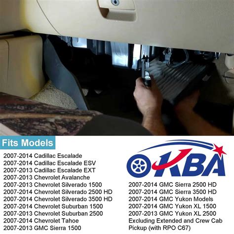 Cabin Air Filter Retrofit Kit Fits For 07 14 Gm Chevy Silverado Sierra
