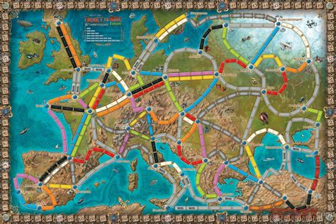 Настольная игра Ticket to Ride: Европа. Юбилейное издание купить ...