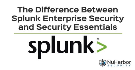Whats The Difference Between Splunk Enterprise Security And Security