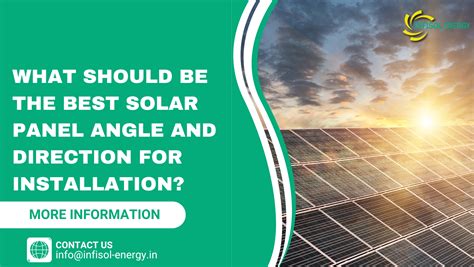 What Should Be The Best Solar Panel Angle And Direction For Installation