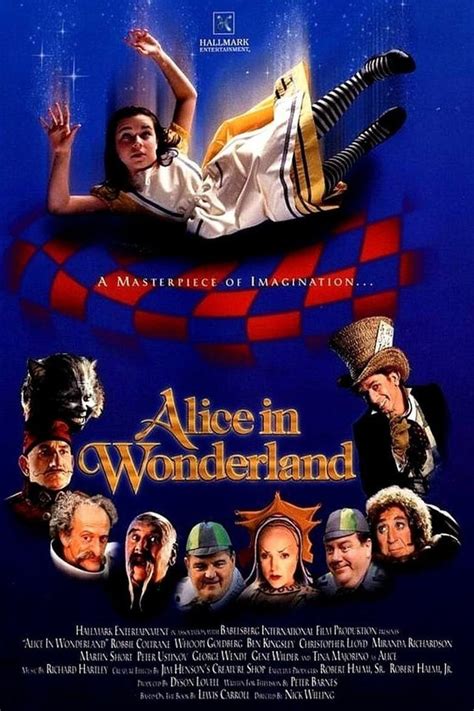 Alice In Wonderland 1999 Film With Tina Majorino Martin Short As The