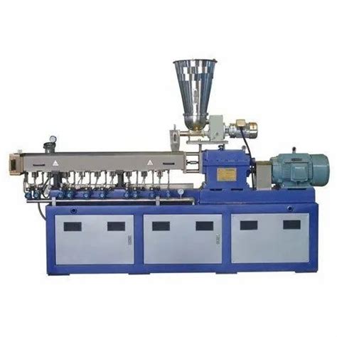 Mild Steel 6 To 7 Kw Automatic Plastic Extrusion Machine 10 40 Hp At