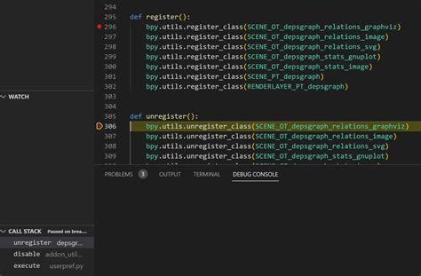 blender断点调试python脚本 哔哩哔哩