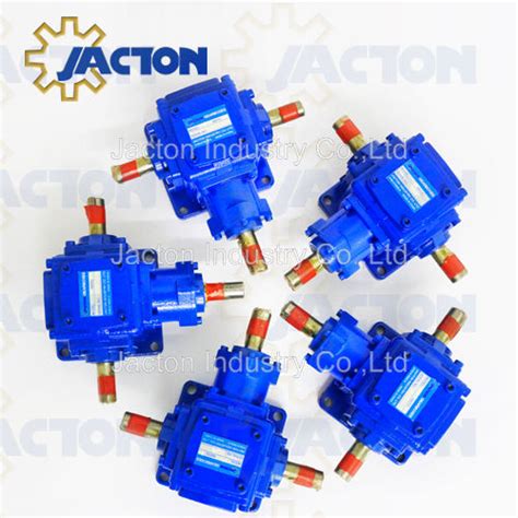 T 시리즈 90도 중국 제조업체의 베벨 기어 박스 Jt15 나사 잭 및 기어 박스