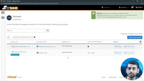 How To Add Unlimited Domains In Multi Domain Shared Web Hosting Hindi Youtube