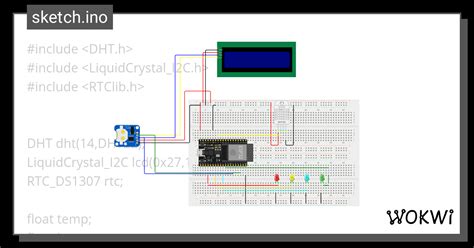 Prj22 RTC Wokwi ESP32 STM32 Arduino Simulator