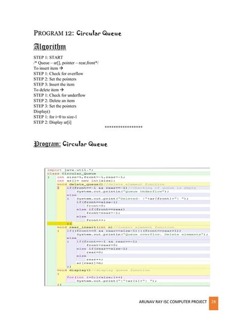 Isc Computer Project Final Upload Last Pdf