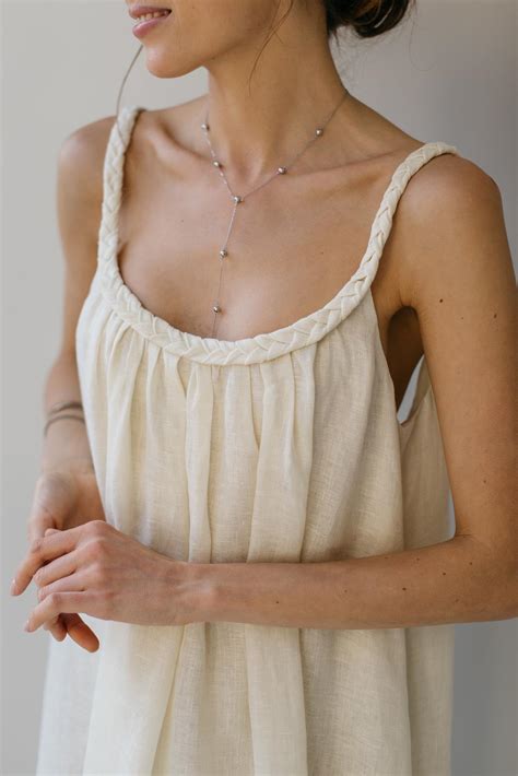 Лляна сукня максі Ursule Milk Feel And Fly УКРАИНА