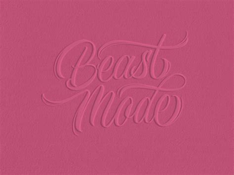 How To Easily Create An Embossed Effect In Procreate Lettering Daily