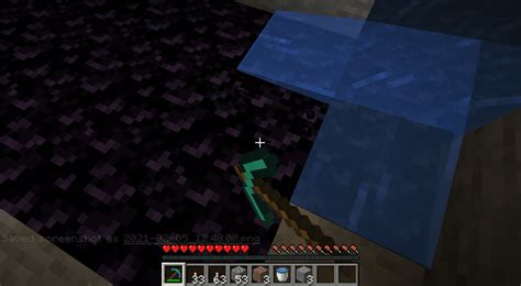 How To Make Obsidian In Minecraft