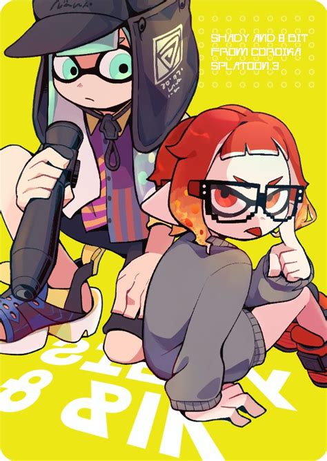 Inkling Player Character Inkling Girl Inkling Boy Bit And Shady Splatoon And More