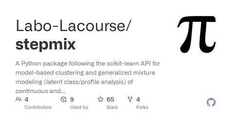 Github Labo Lacoursestepmix A Python Package Following The Scikit Learn Api For Model Based