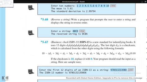 Introduction To Java Programming Exercise 5 46a Youtube