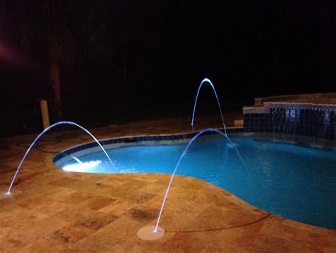 Pool Deck Jets With Led Lights Home Design Ideas