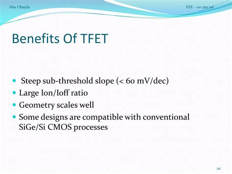 Analytical Modeling Of Tunneling Field Effect Transistor Tfet Pdf Chemistry Science