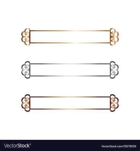 Gold Border Design Png