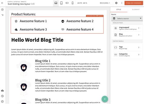🤖 Dynamic Pages Ms3 Repeatable Fields Element · Issue 3348