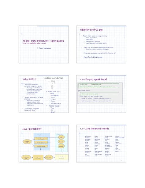 Why Adts Lecture Slides Data Structures Cs 230 Docsity