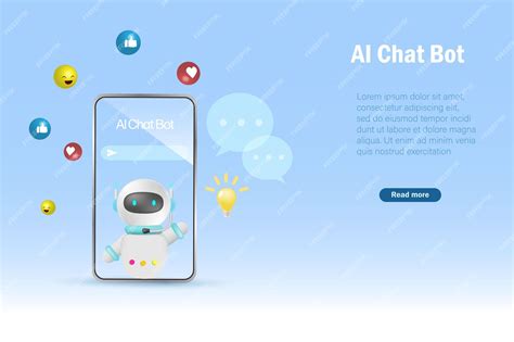Premium Vector Ai Chat Bot On Mobile Screen Generate Smart Solution