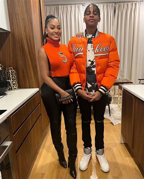 La La Anthony Shows How Much Son Kiyan Has Grown