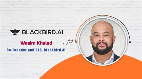 Aitech Interview With Wasim Khaled Co Founder And Ceo Of Blackbird Ai Ai Tech Park